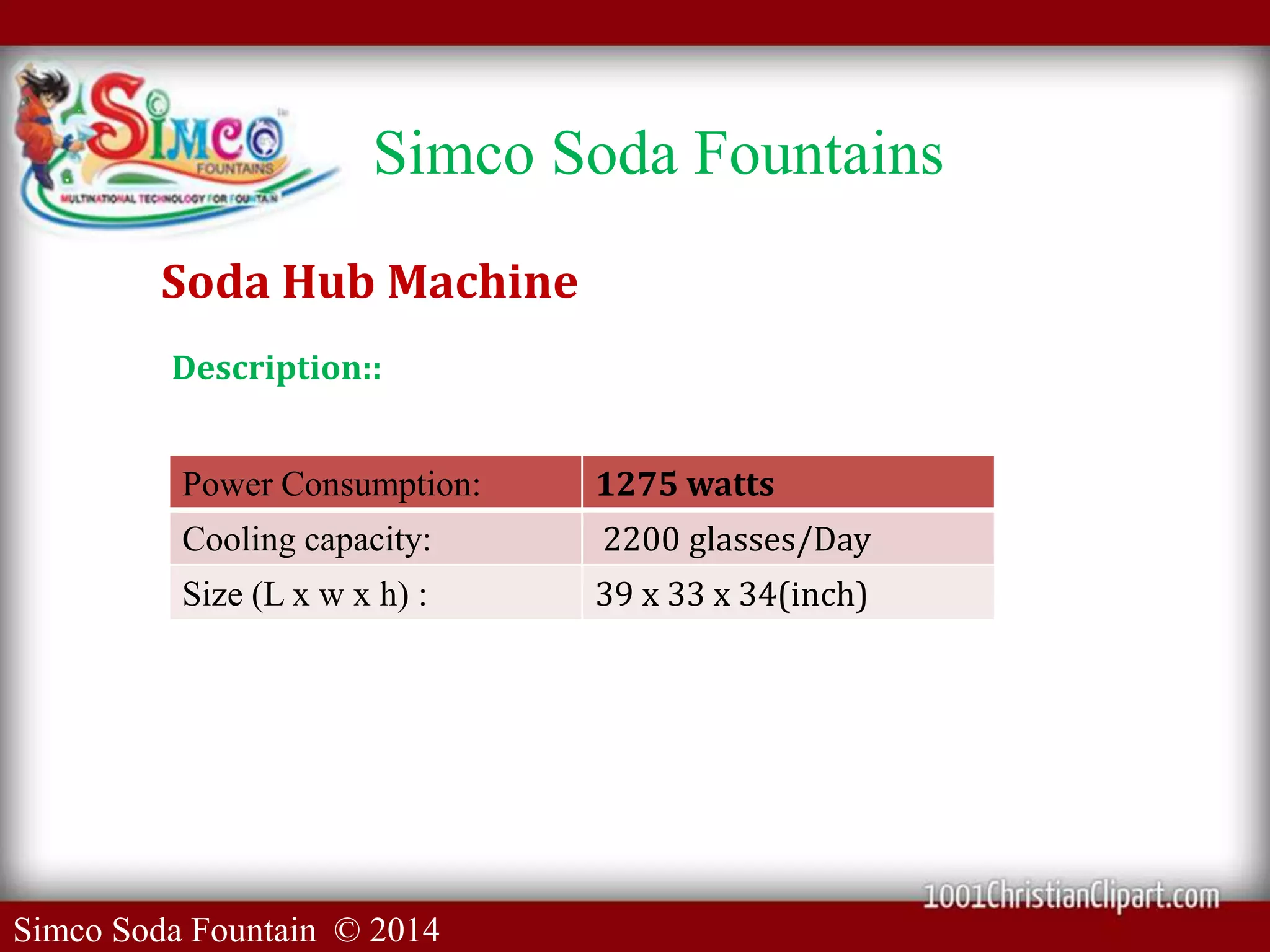 Soda hub machine | PPTX