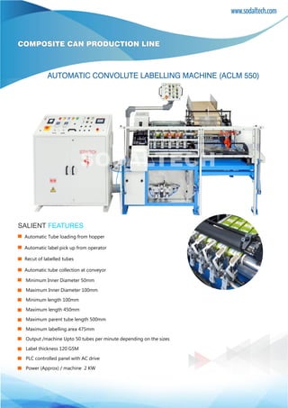 Composite Can Making Machine | PDF