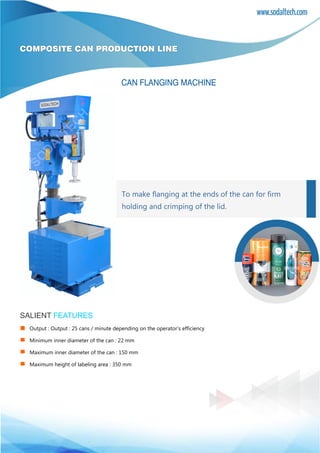 Composite Can Making Machine | PDF