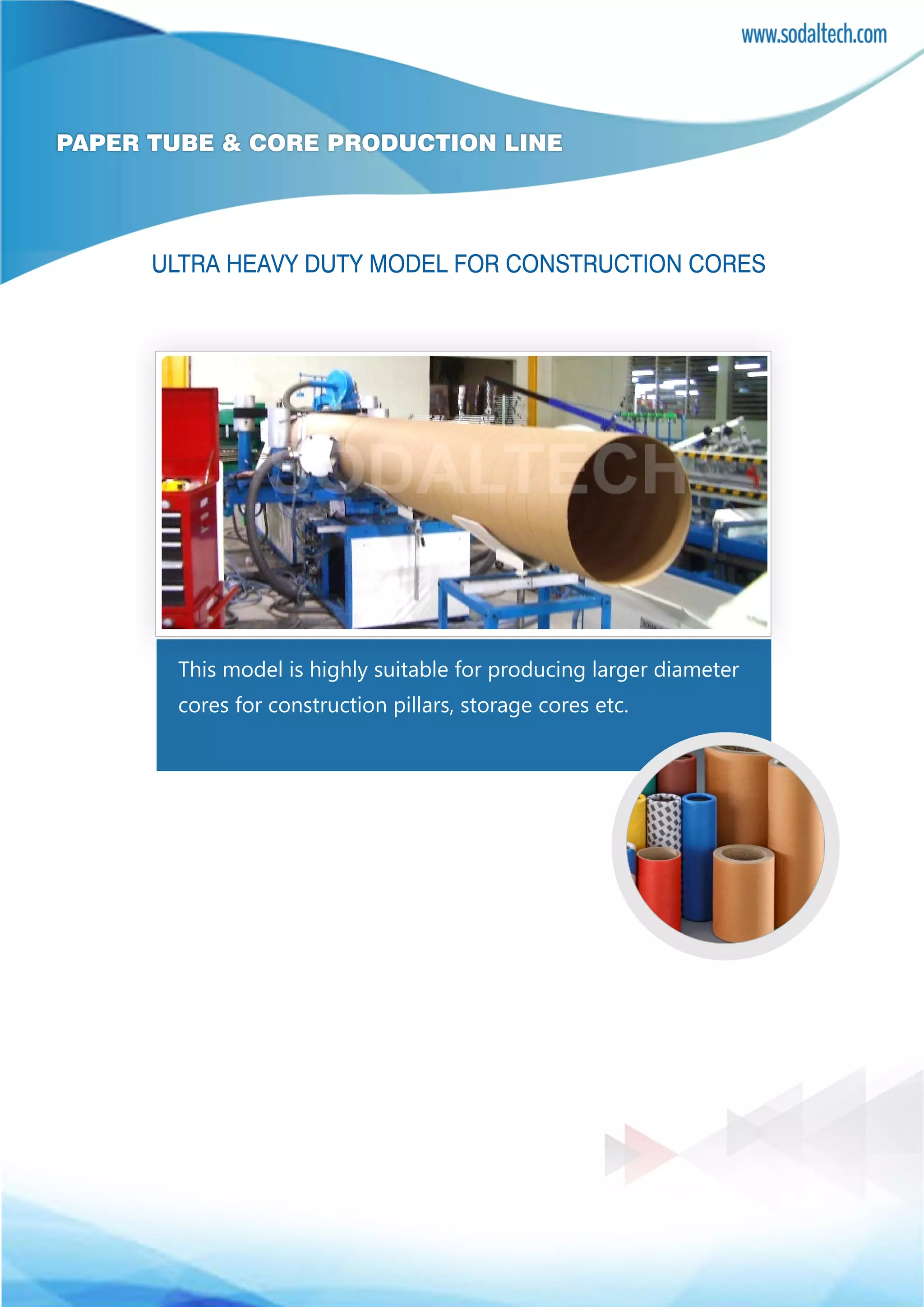 Paper Tube and Core Making Machine | PDF | Needlework | Arts and Crafts