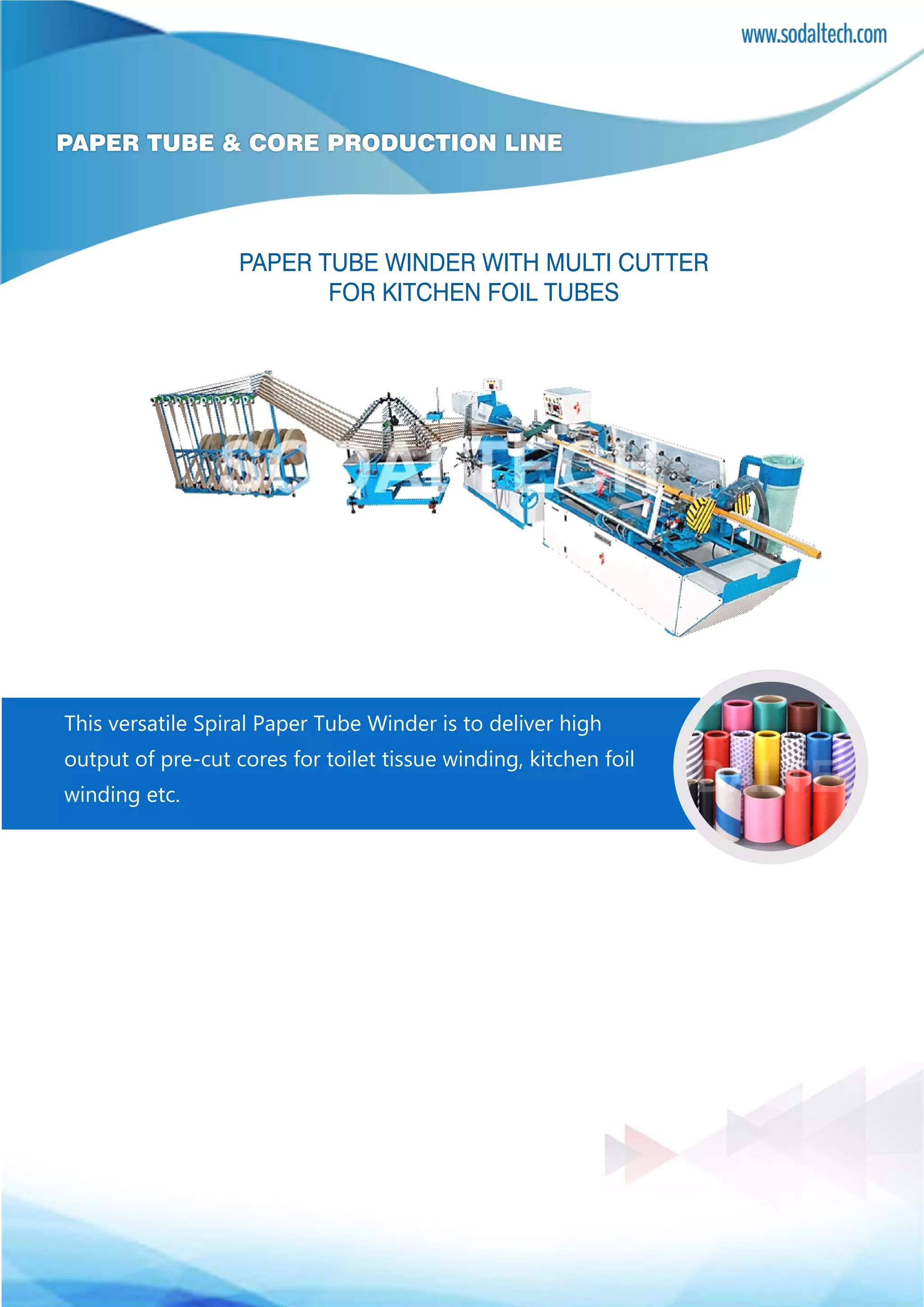 Paper Tube and Core Making Machine | PDF | Needlework | Arts and Crafts