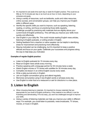 15 ways in details to quickly improve your English-speaking | PDF