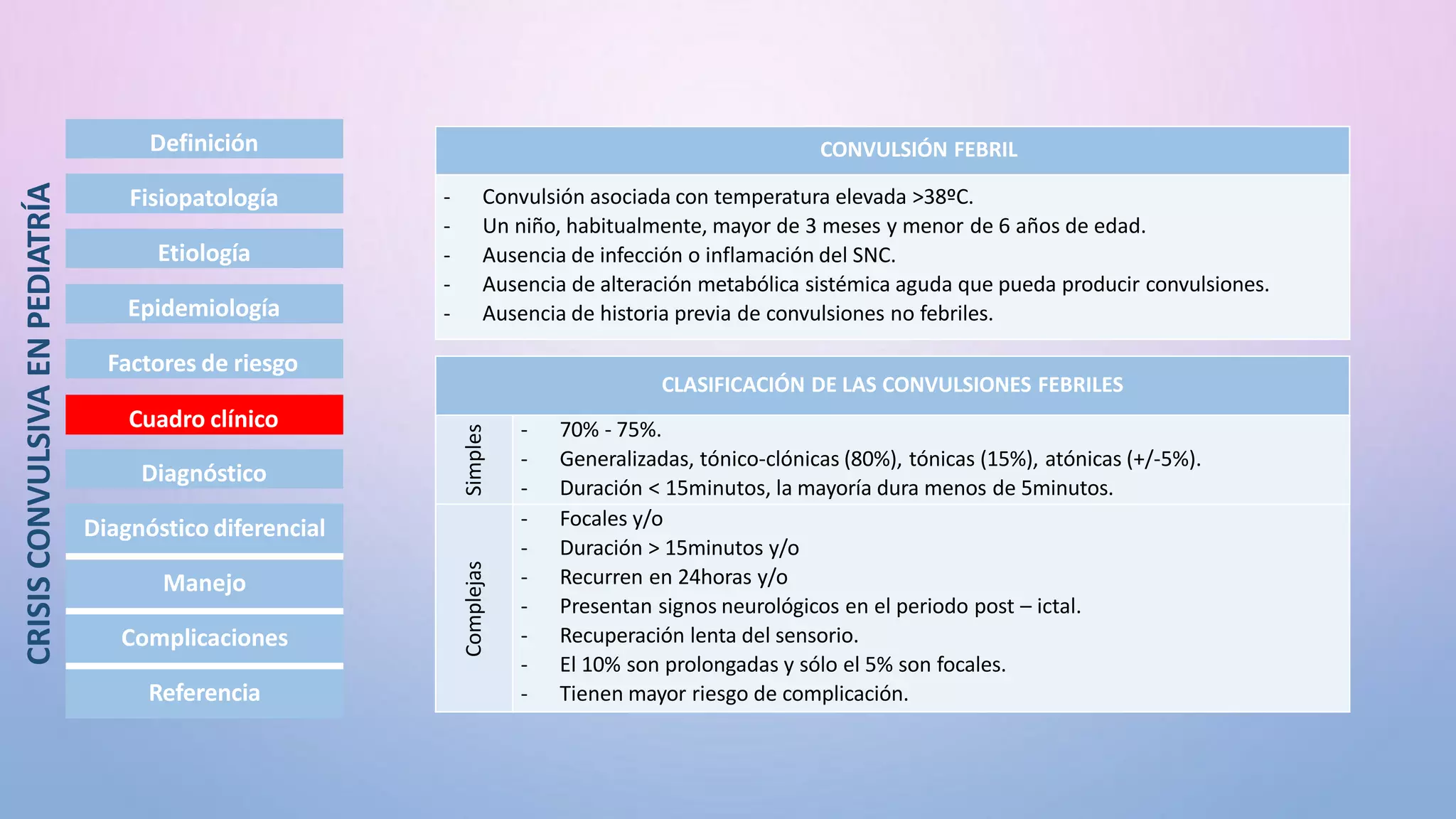 Convulsiones en pediatría. | PPTX
