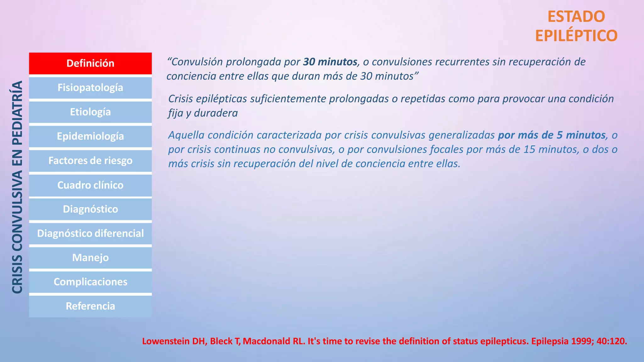 Convulsiones en pediatría. | PPTX