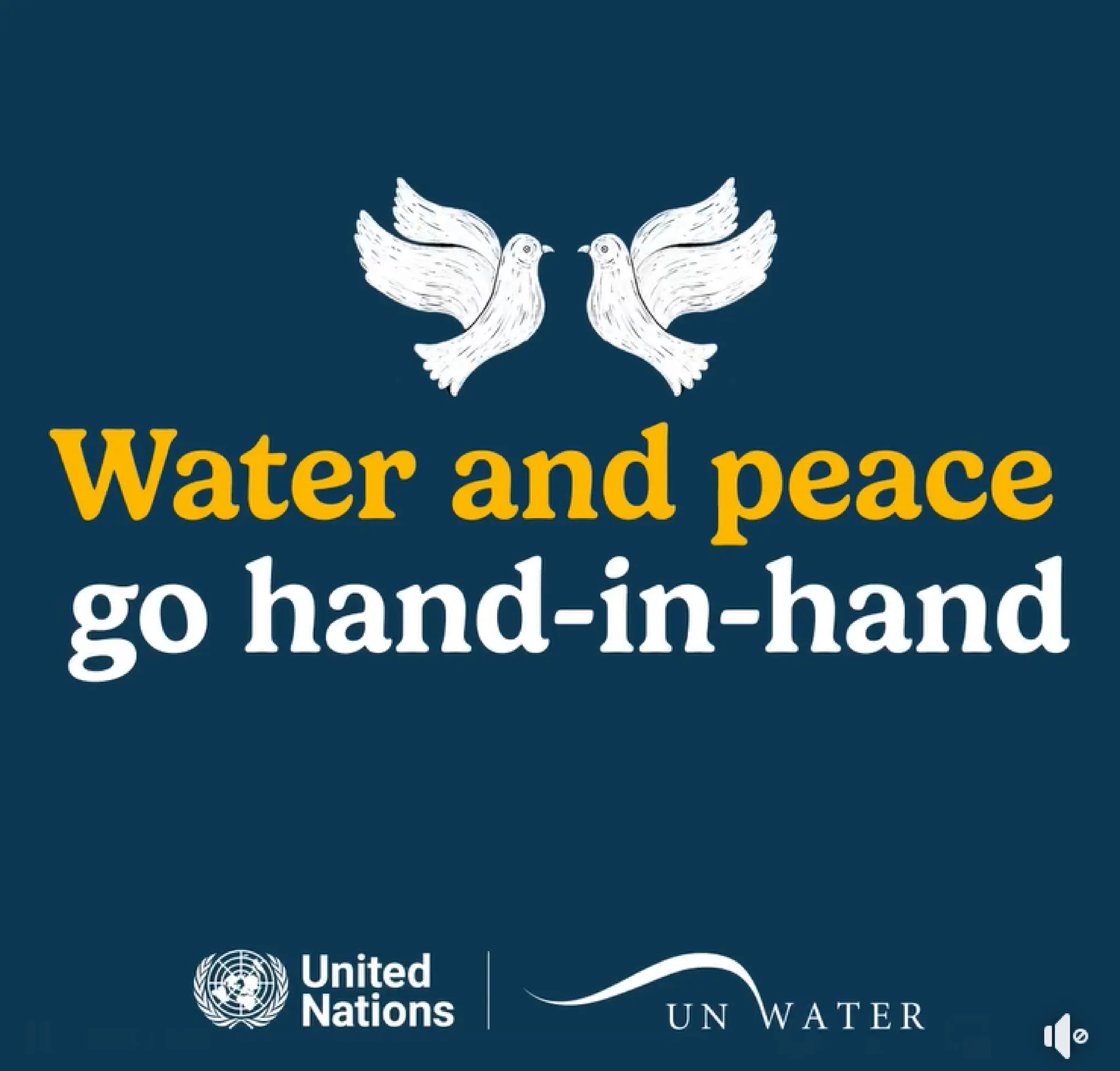 Water and peace go hand-in hand. World Water Day 2024 | PPT