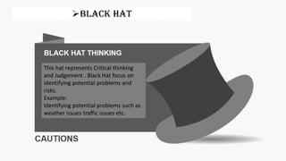 6 Thinking Hats | PPT