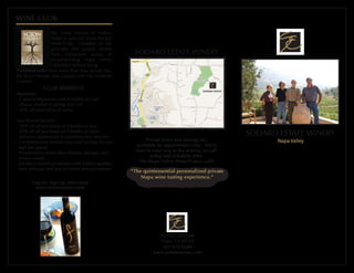 Winery Brochure | PDF