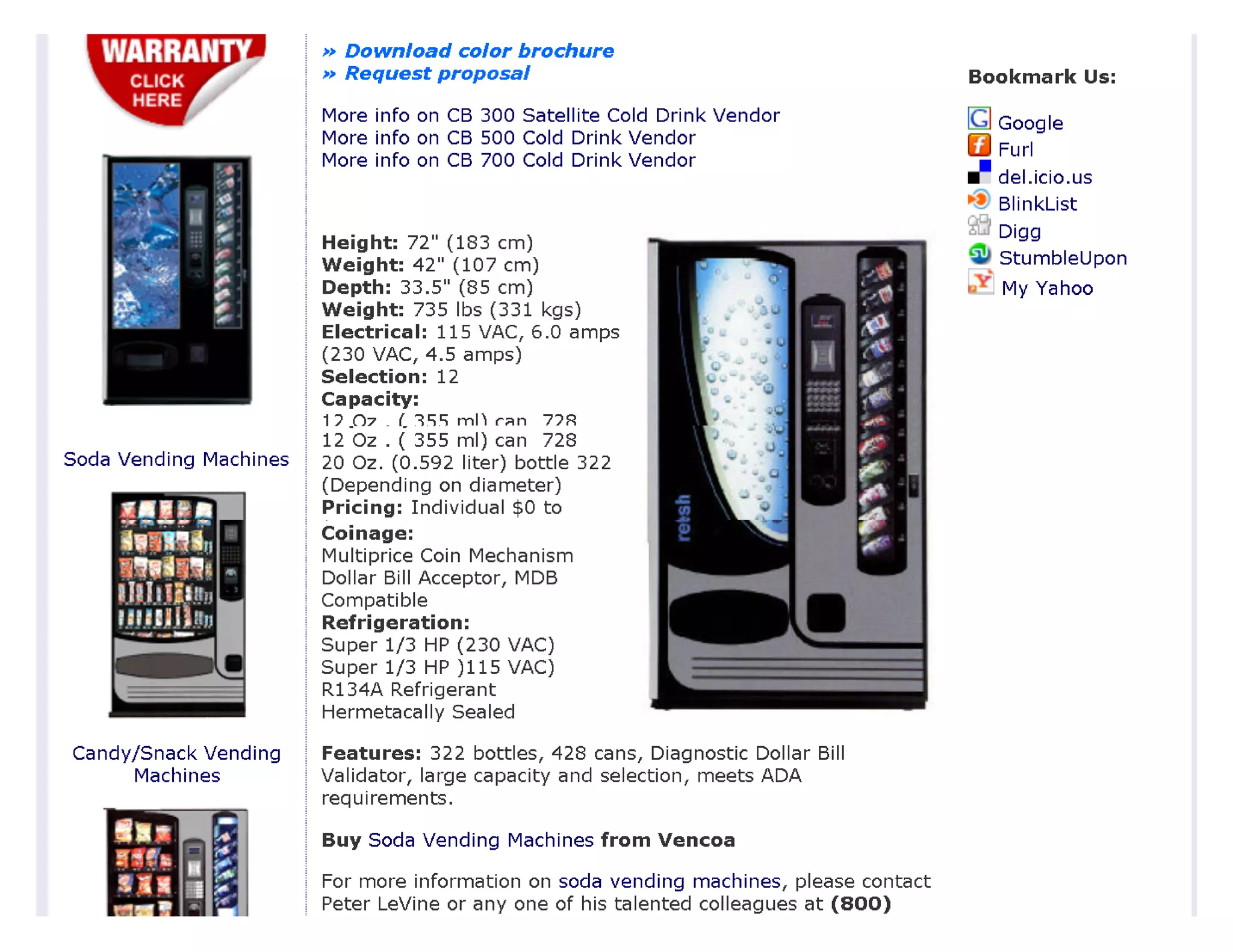 Soda vending machines | PDF