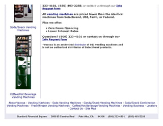 Soda vending machines | PDF