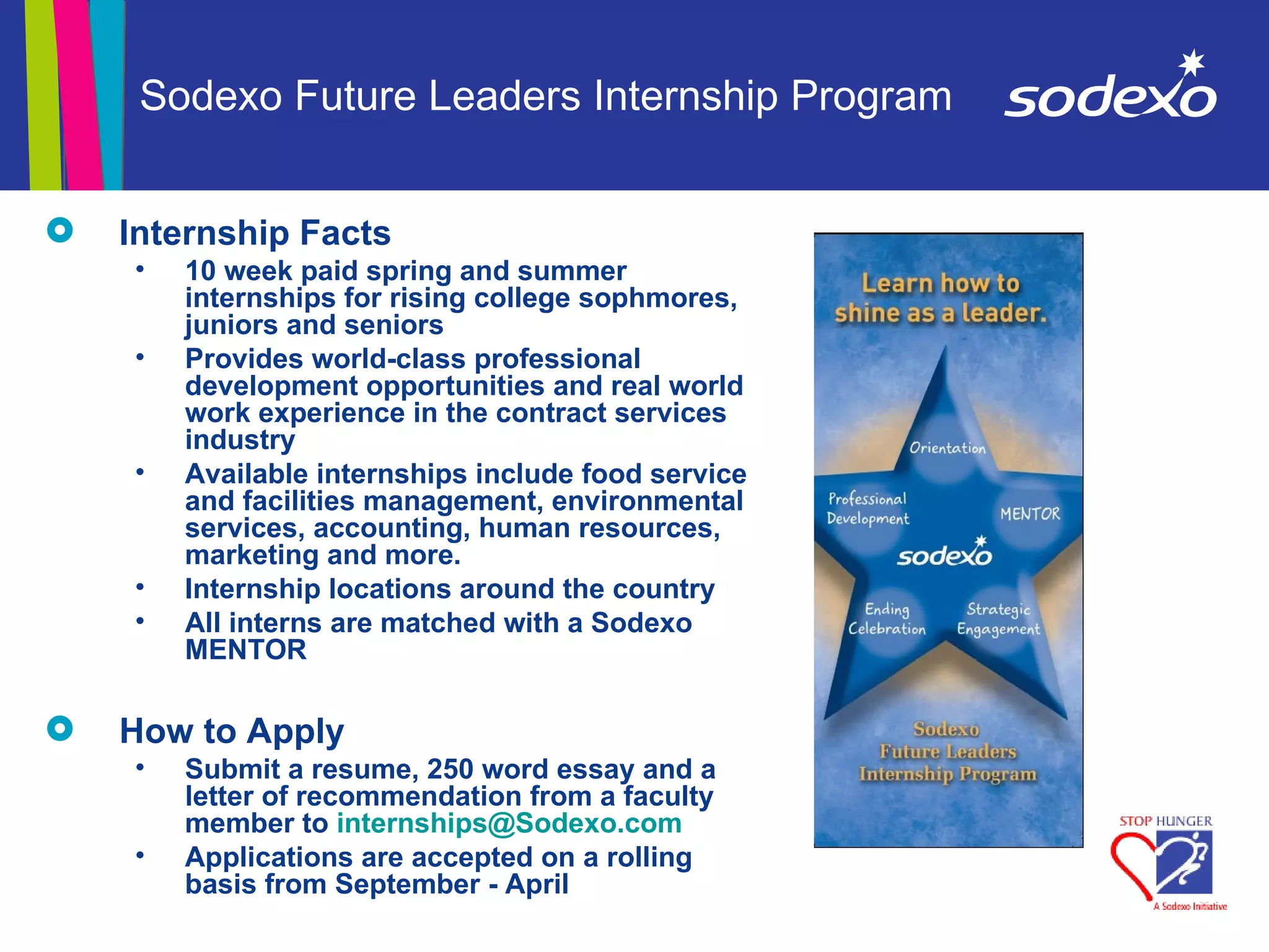 Sodexo Informational Presentation | PPT