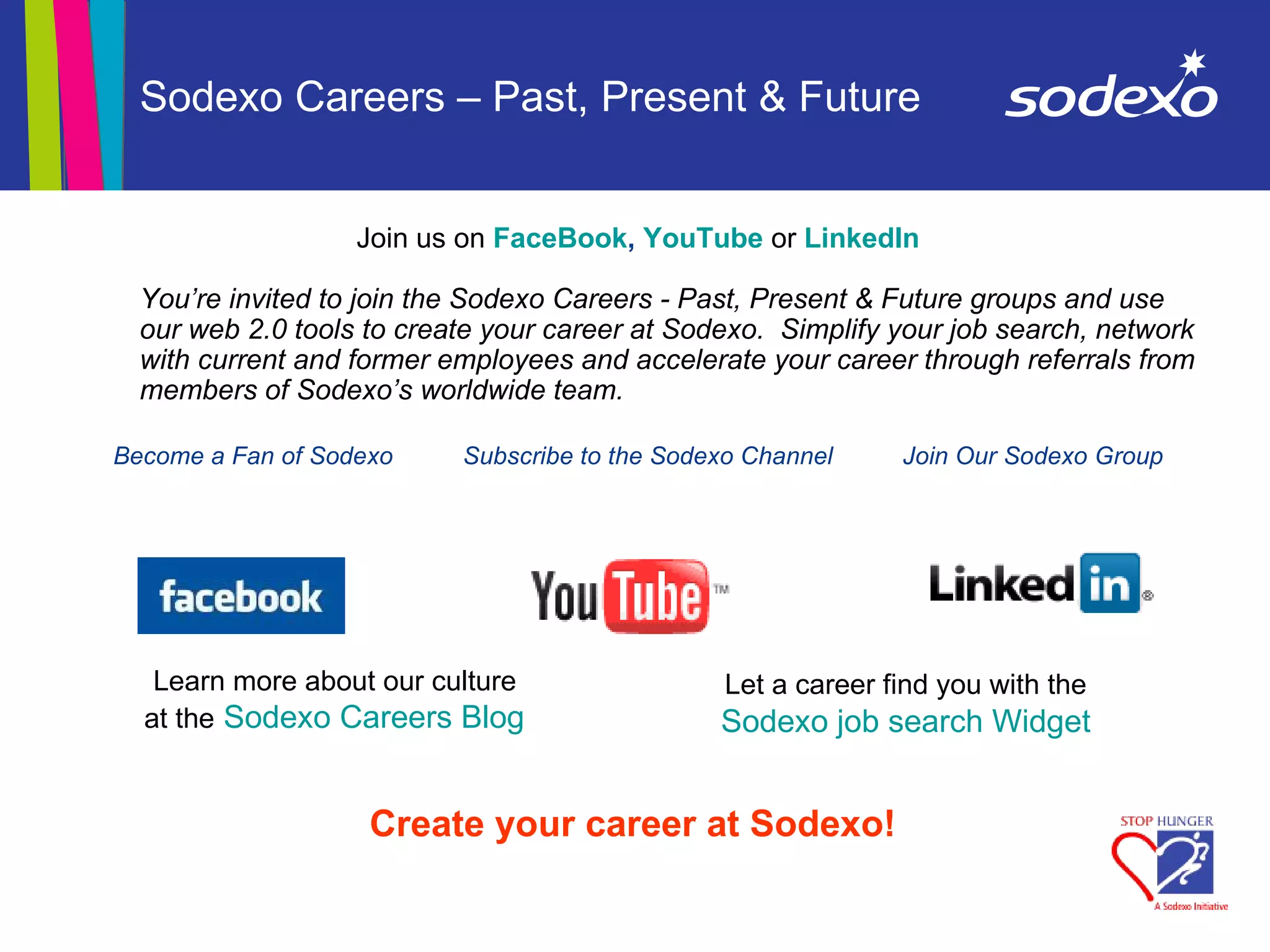 Sodexo Informational Presentation | PPT