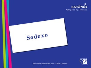 Sodexo Informational Presentation | PPT