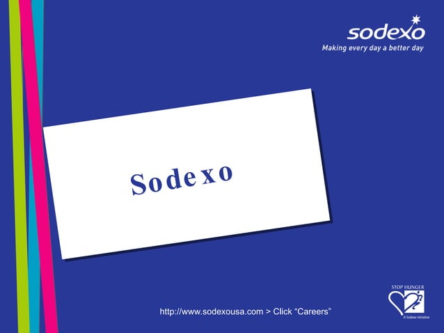 Sodexo Informational Presentation | PPT
