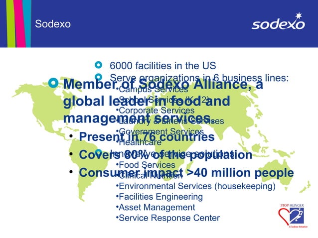 Sodexo Informational Presentation | PPT