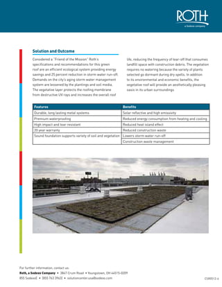 Roofing Case Studies by Sodexo | PDF