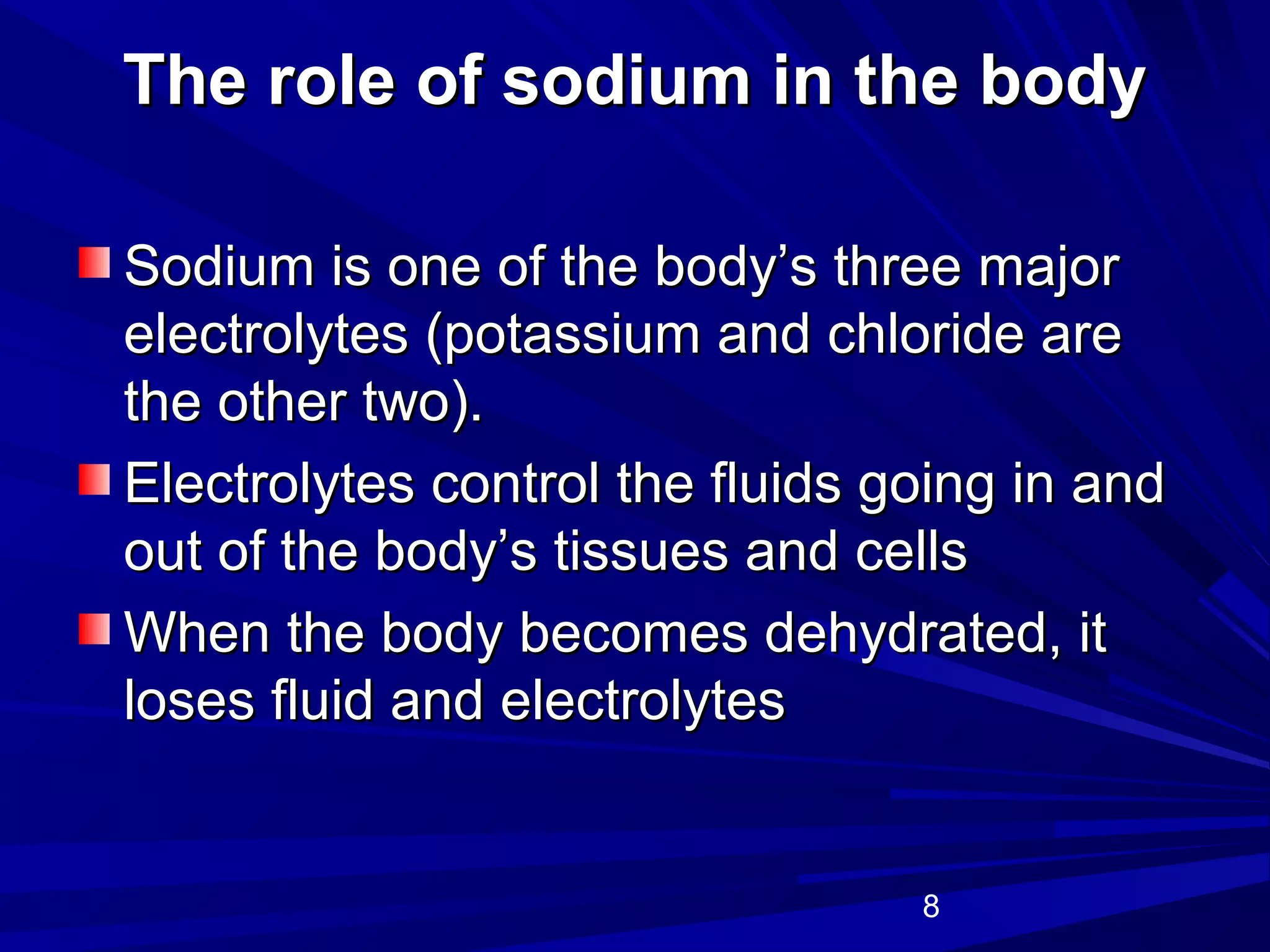 Sodium | PPT