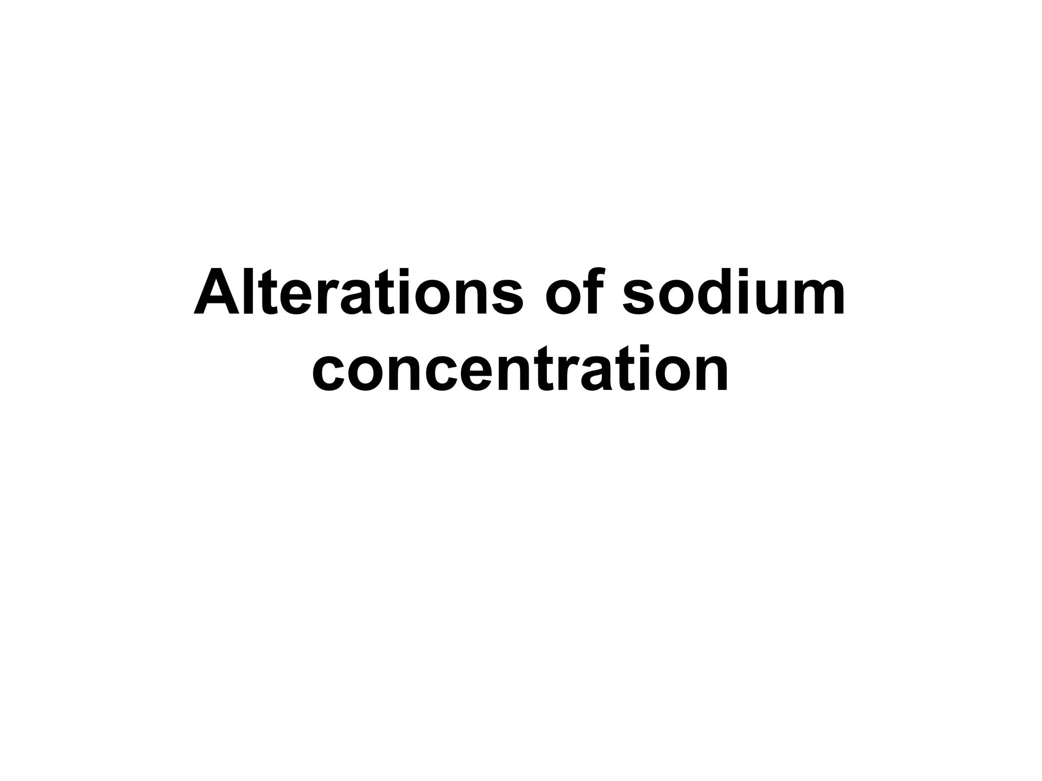 Sodium | PPT