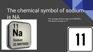Sodium | PPTX