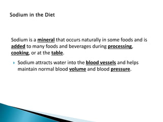 Sodium | PPT