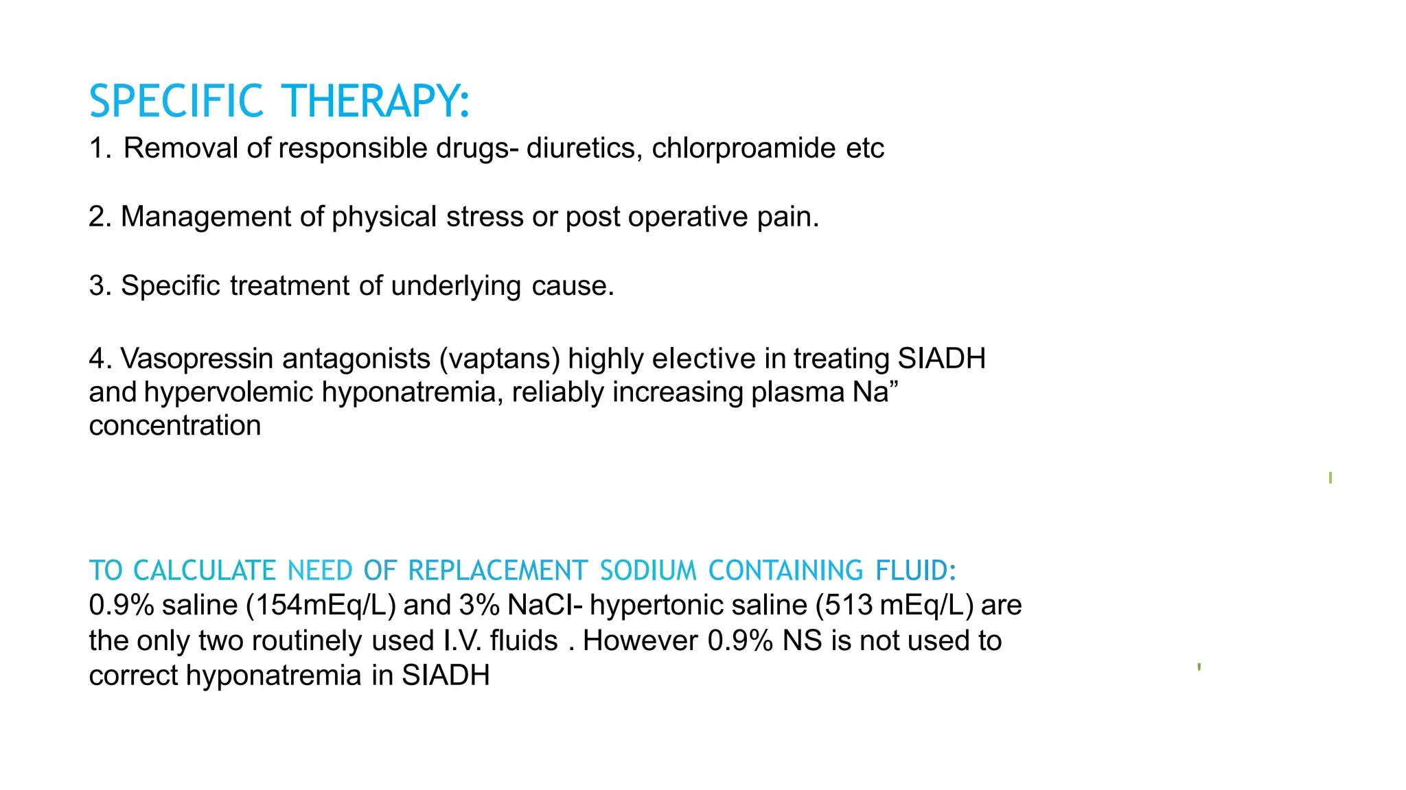 sodium disorders (Hyponatremia and hypernatremia) | PDF | Blood ...