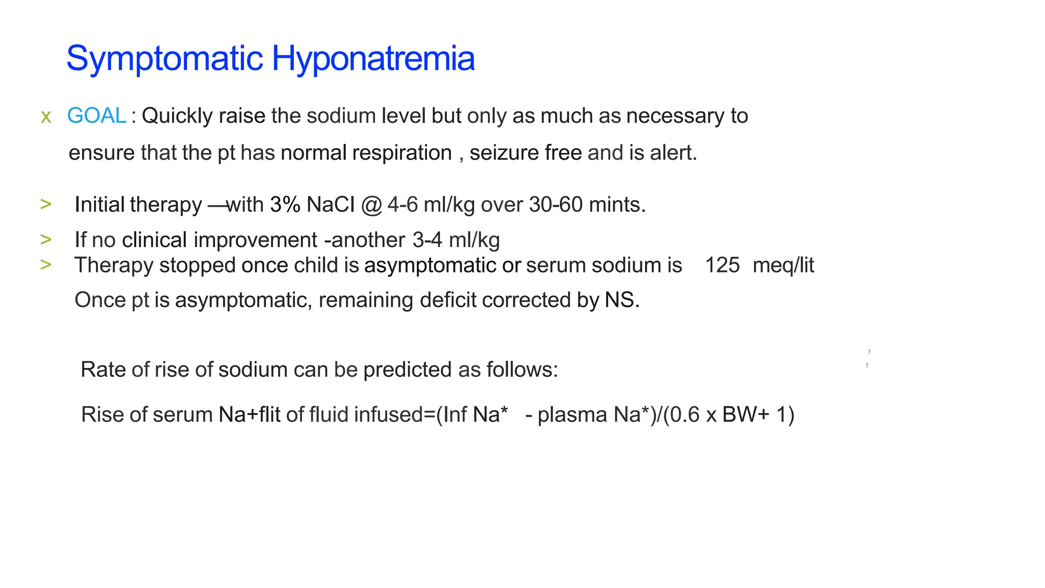 sodium disorders (Hyponatremia and hypernatremia) | PDF | Blood ...