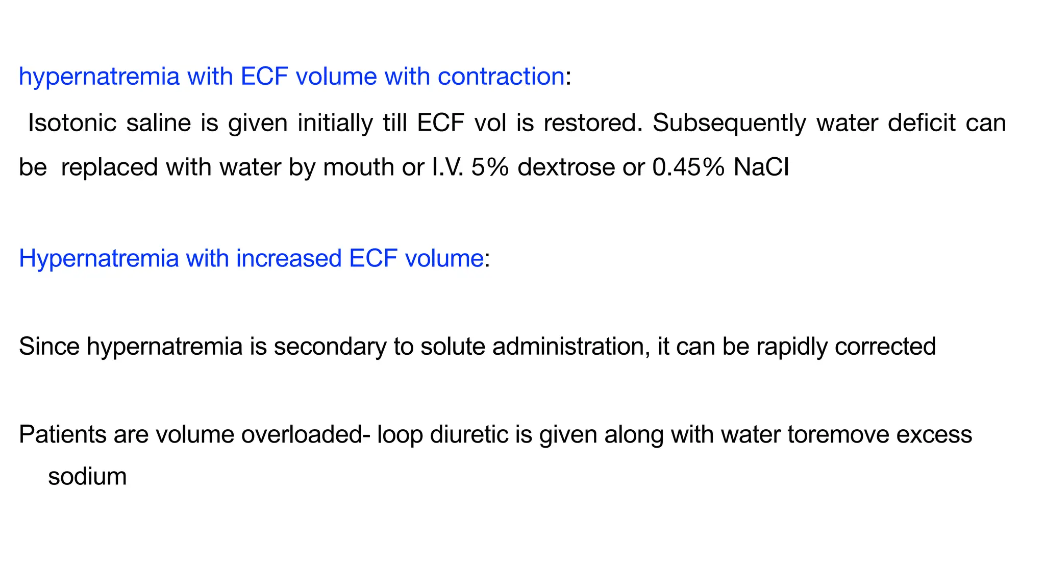 sodium disorders (Hyponatremia and hypernatremia) | PDF
