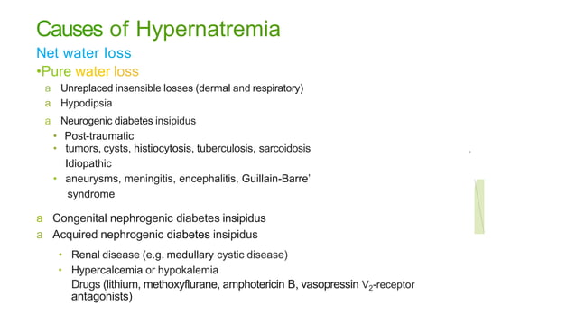 sodium disorders (Hyponatremia and hypernatremia) | PDF | Blood ...