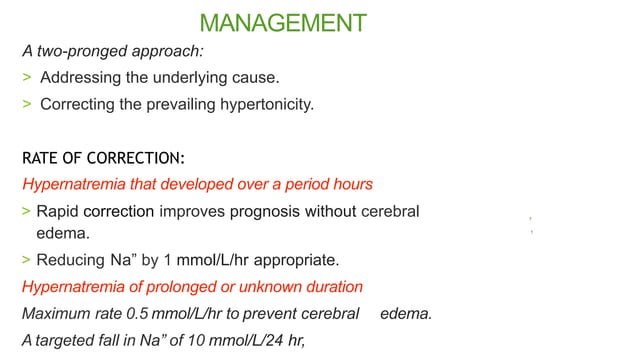 sodium disorders (Hyponatremia and hypernatremia) | PDF | Blood ...
