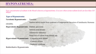 SODIUM - ELECTROLYTE IMBALANCE (HYPONATREMIA & HYPERNATREMIA) .pdf