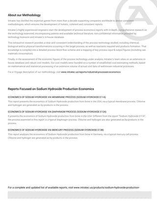 Feasibility Studies: Sodium Hydroxide Manufacturing | PDF