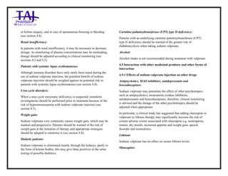 Sodium Valproate for Injection Taj Pharma SmPC | PDF | Chemistry | Science