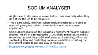 Sodium Analyzer- Analytical instruments - Qualitative and Quantitative ...