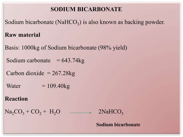 Sodium bicarbonate | PPTX