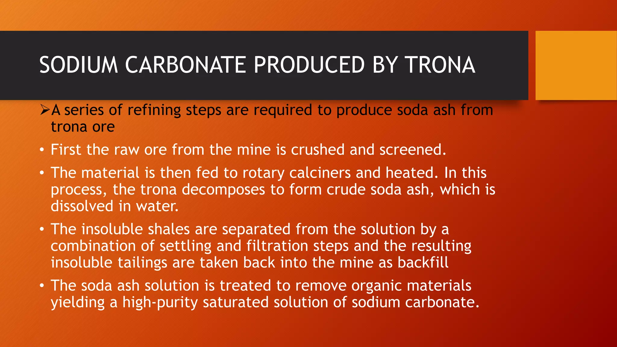 Sodium carbonate. | PDF
