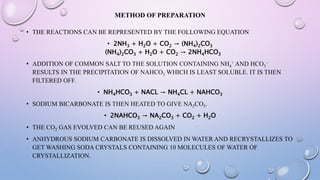 Sodium carbonate | PPTX