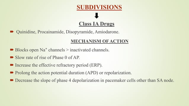 Sodium channel modulator | PPTX