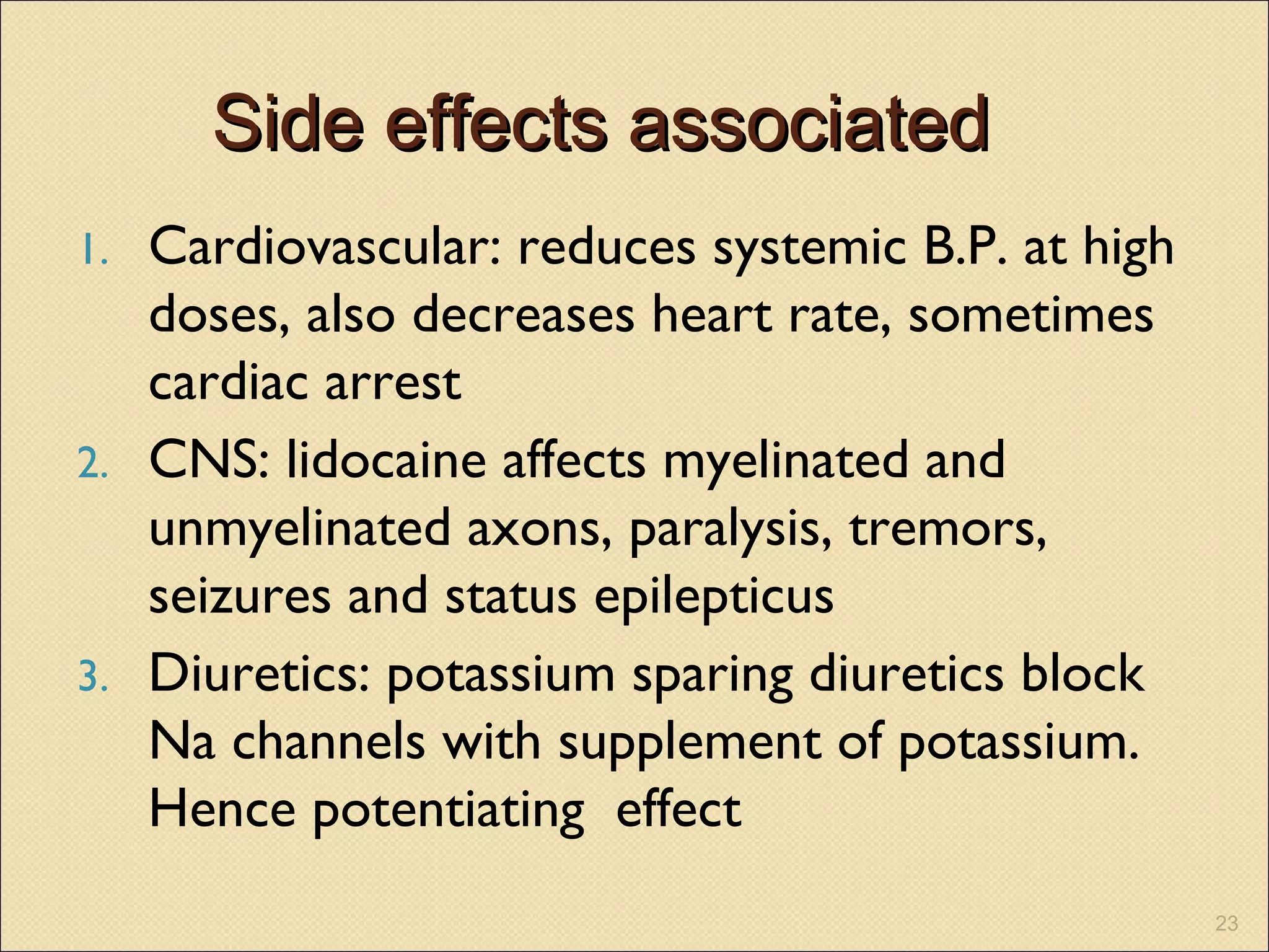 Sodium channel modulators | PPT