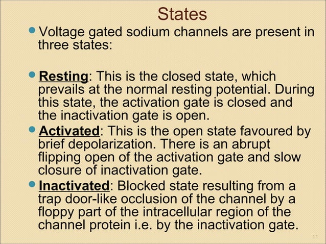Sodium channel modulators | PPT | Brain and Nervous System Disorders ...