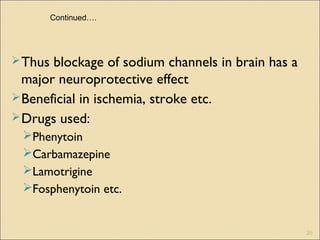 Sodium channel modulators | PPT