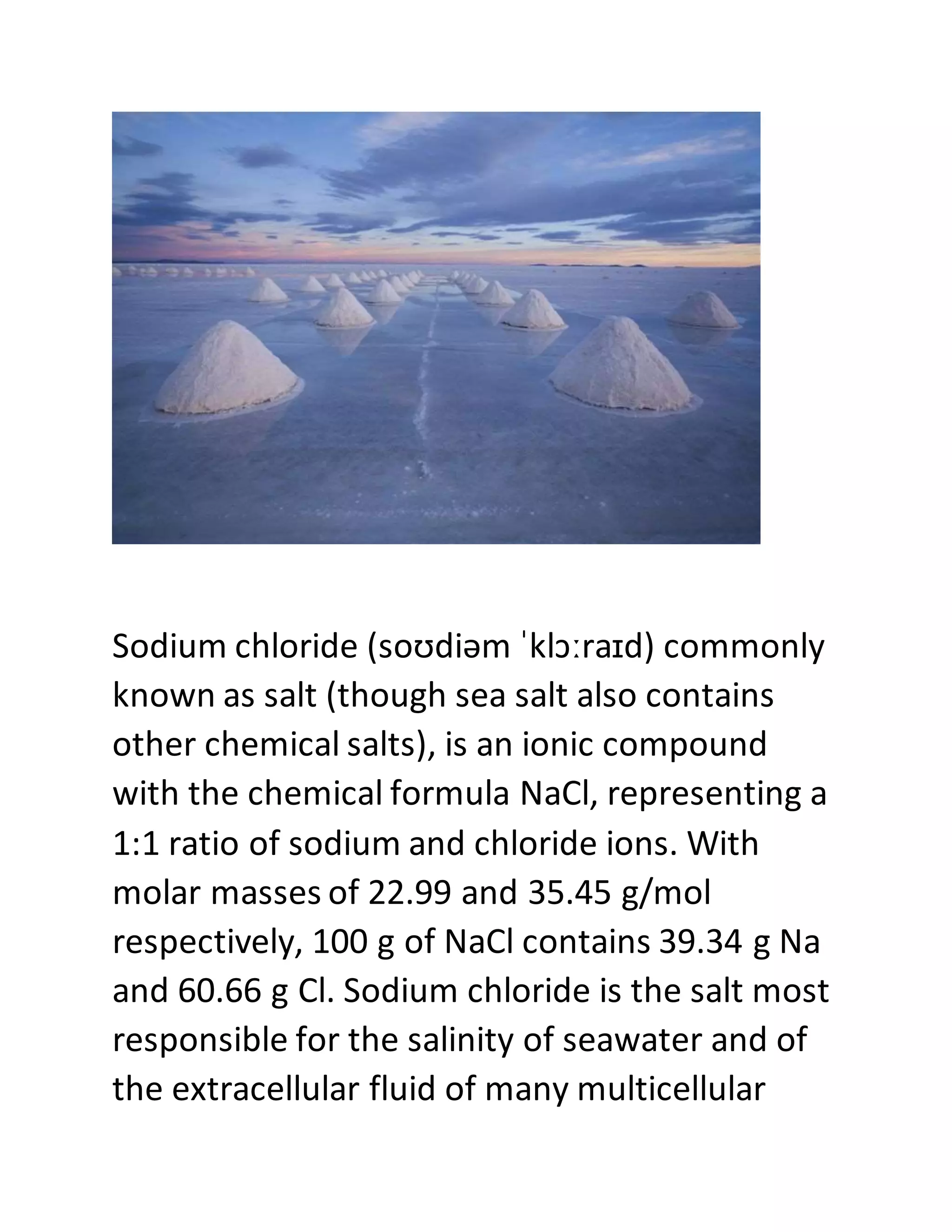 Sodium chloride | DOCX