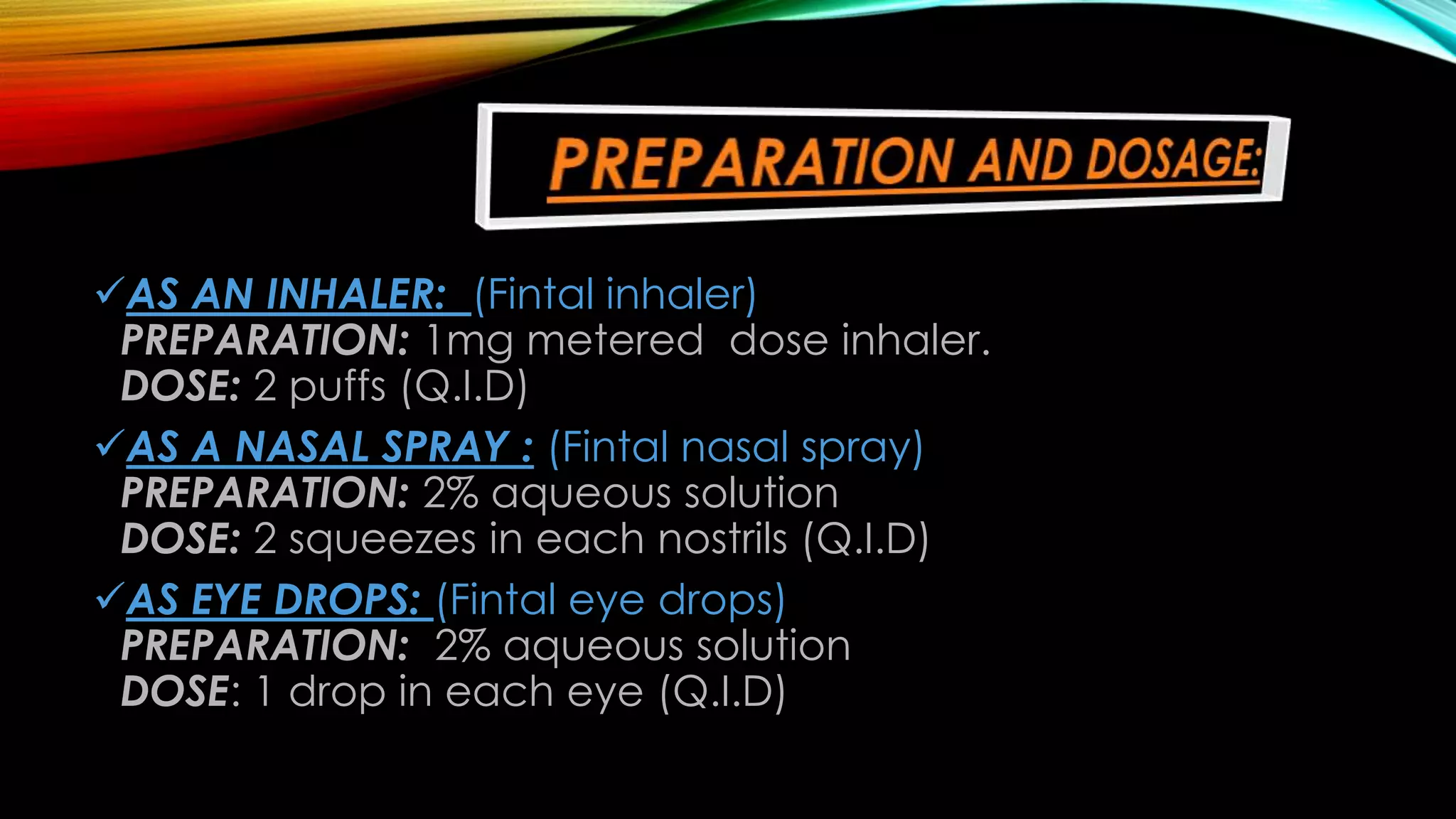 Introduction of sodium cromoglycate | PPTX