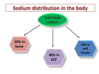sodium and its medical importance for medical students | PPTX