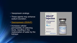 Nursing Management of Sodium imbalance | PPTX