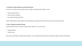 Sodium Iodide Role in Nutrition and Pharma Wellbeing | PPTX