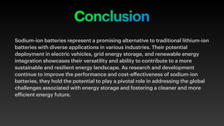Sodium Ion batteries ...its various aspect | PDF