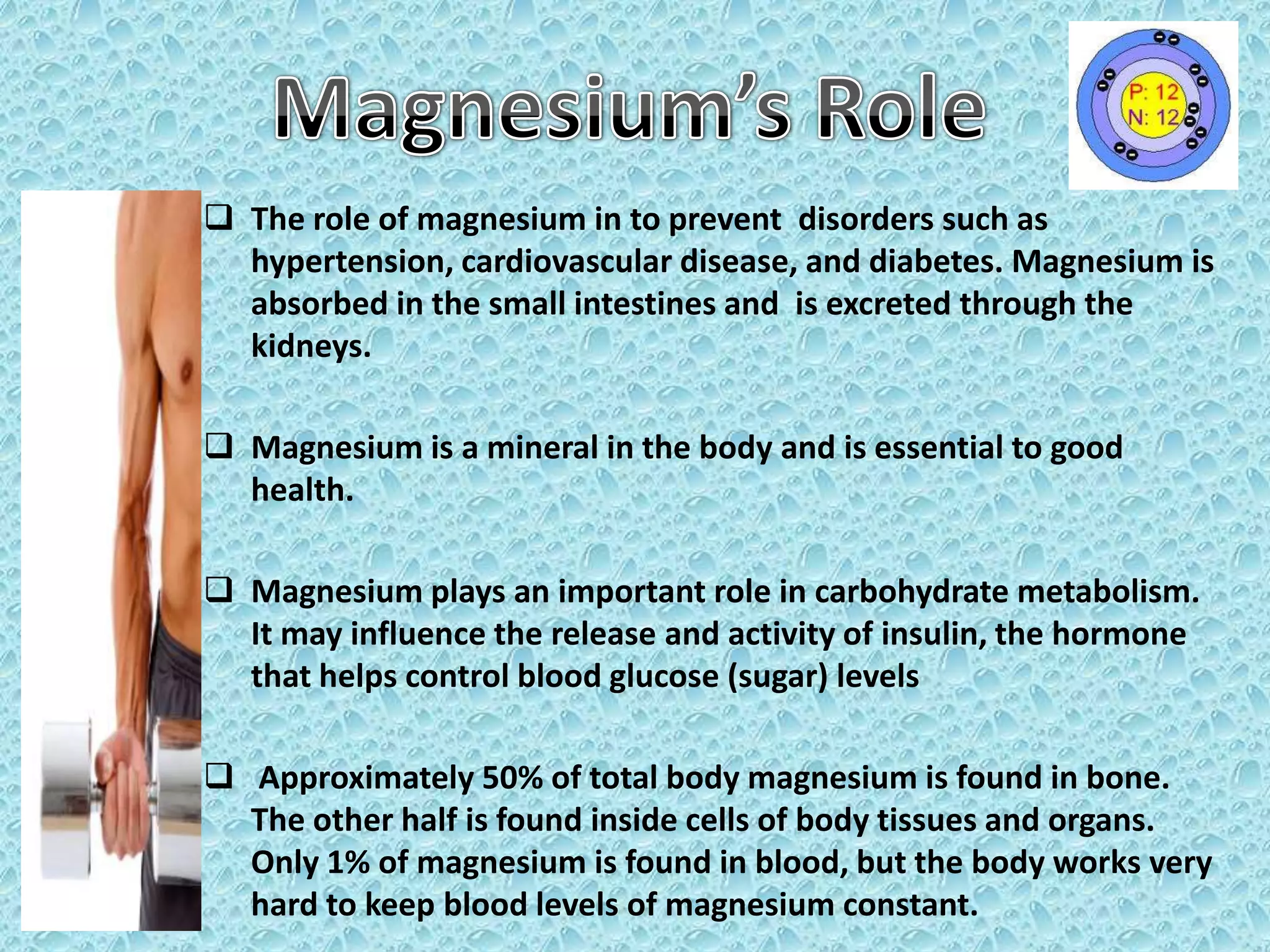 Sodium & magnesium | PPTX