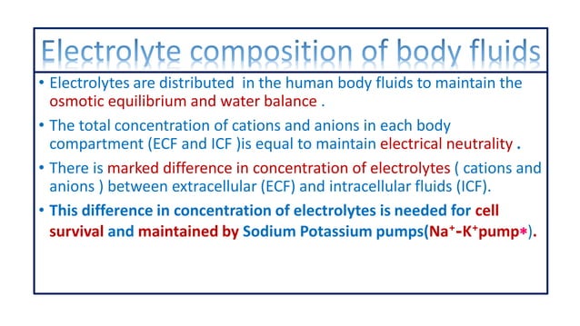 Sodium metabolism and its clinical applications | PDF