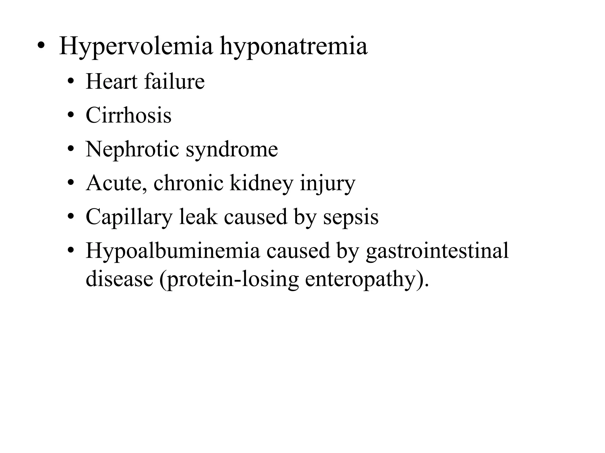 Sodium metabolism, hyponatraemia & hypernatraemia | PPT