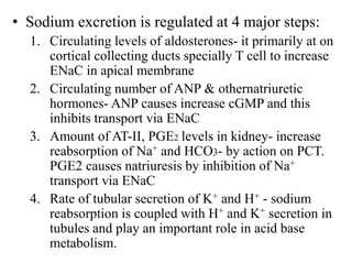 Sodium metabolism, hyponatraemia & hypernatraemia | PPT