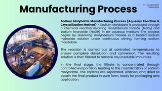 Sodium Molybdate Manufacturing Plant Project Report | PDF